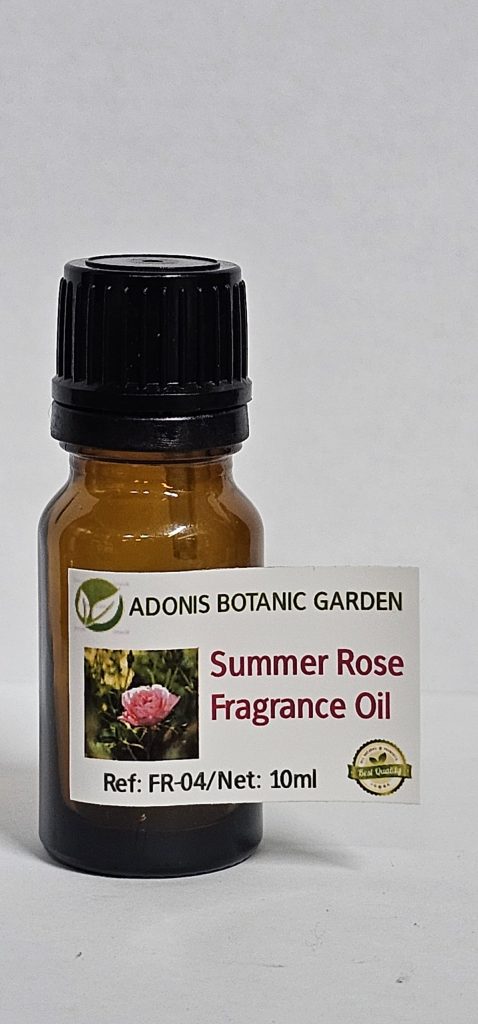 FR - 04 / Summer Rose Fragrance Oil - Adonis Botanic Gardens