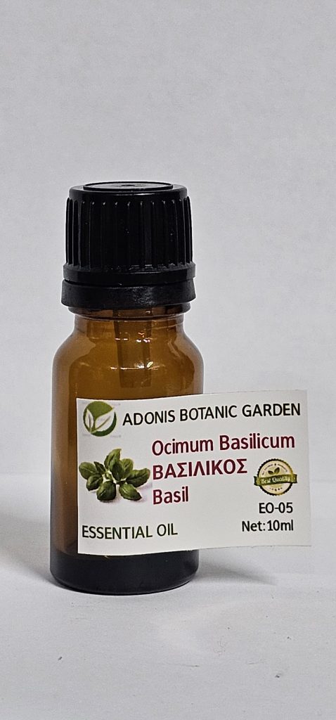 EO - 05 / Basil Essential Oil - Adonis Botanic Gardens